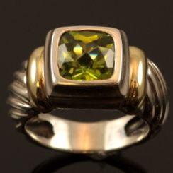 David Yurman Peridot Ring