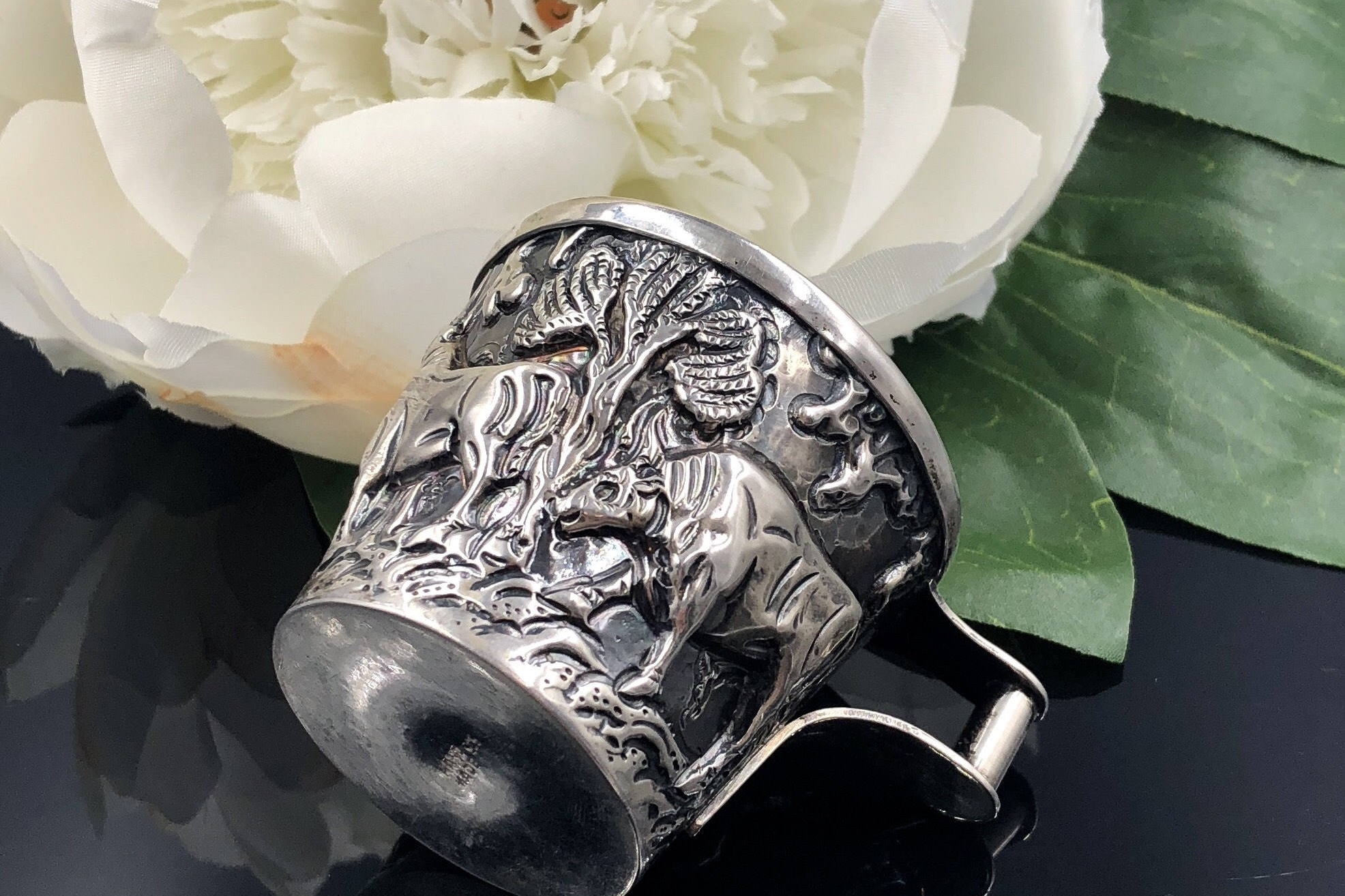 Sterling Repousse Greek Vaphio Small Cup Game of Thrones