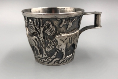 Sterling Repousse Greek Vaphio Small Cup Game of Thrones