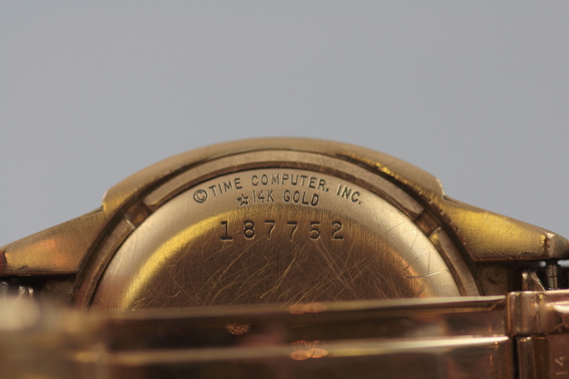 Solid 14K 1974-1975 Ladies Pulsar Time Computer Watch